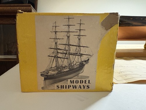 Vintage Model Shipways Clipper Ship "FLYING FISH" Wooden 1:96 Model ...