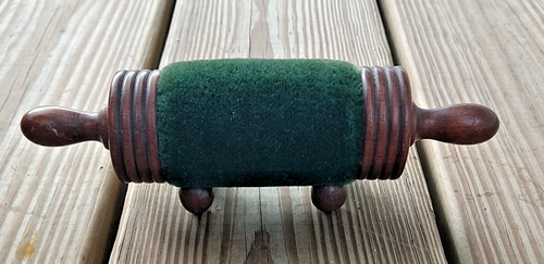 Rolling Pin Shaped Pin Cushion Vintage | eBay
