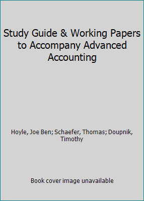 Study Guide & Working Papers to accompany Advanced Accounting | eBay