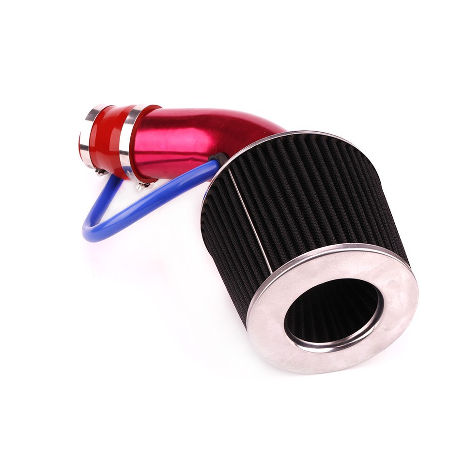 3'' Universal Car Cold Air Intake Filter Aluminum Induction Kit Pipe ...
