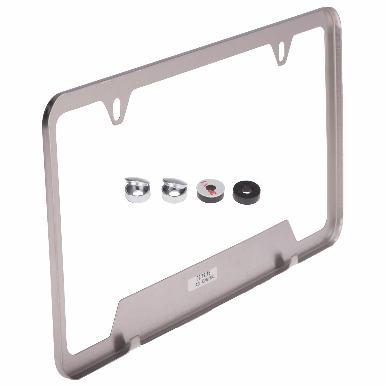 OEM Subaru Adventure Seeker License Plate Frame Stainless Steel NEW ...