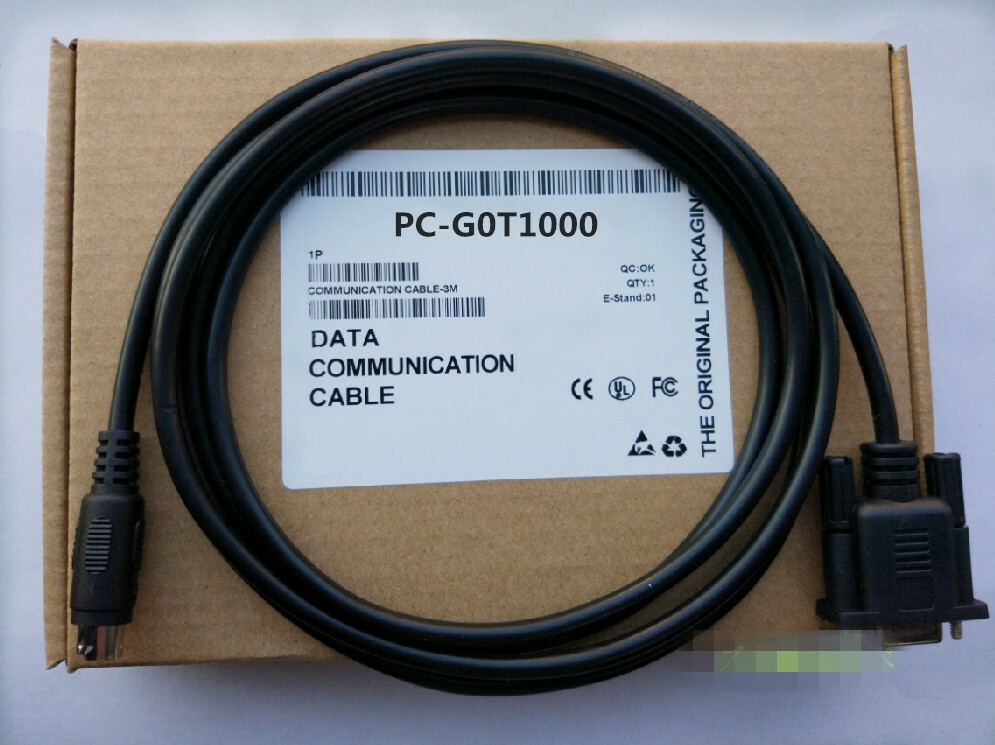 1PC New Mitsubishi GT1020/1030 Series Touch Screen Programming Cable PC ...