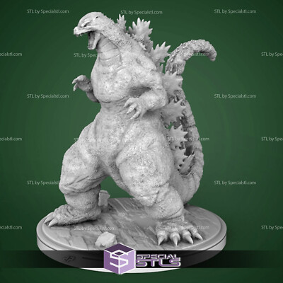 Godzilla Resin Sculpture Statue Model Kit Unpainted/Unassembled | eBay