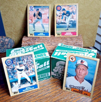 1987 Topps factory "Traded" Series Baseball Card Set | eBay