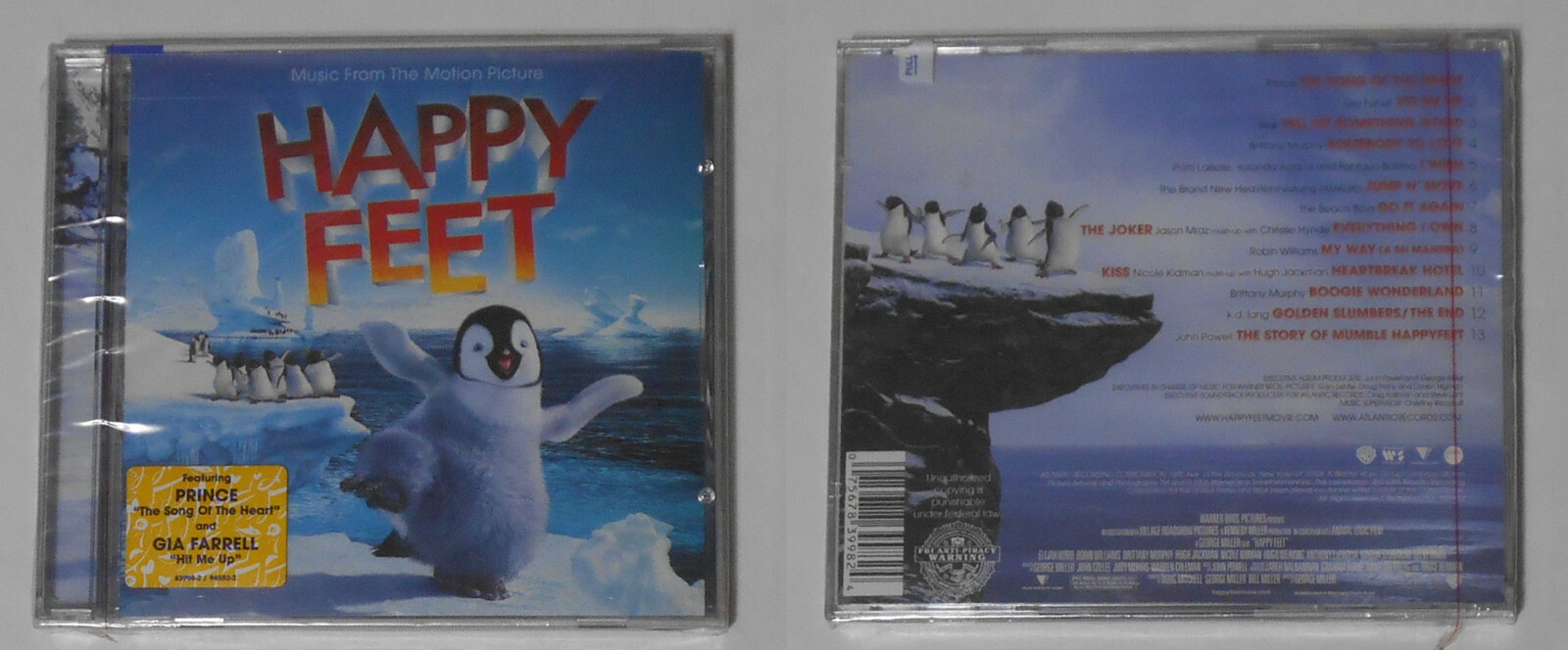 Happy Feet Soundtrack - Prince, Gia Farrell - sealed U.S. cd | eBay