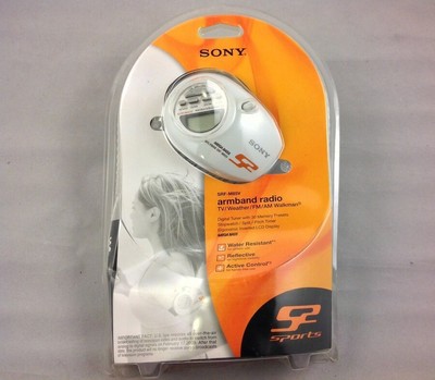 Sony S2 Sports Armband Radio Walkman Digital Tuner Weather/AM/FM (SRF ...