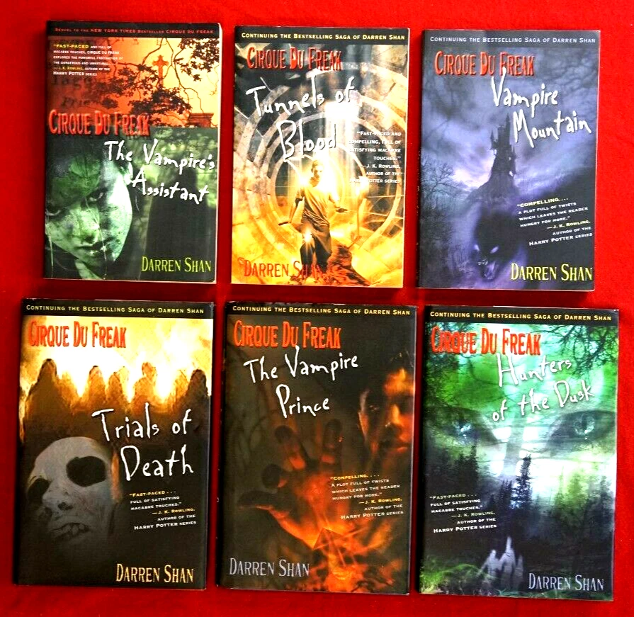Cirque Du Freak Darren Shan Author