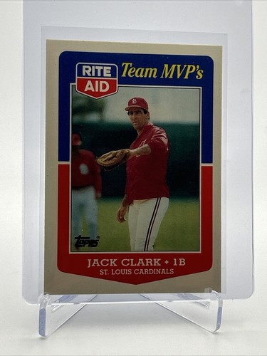 1988 Topps Rite-Aid Jack Clark Baseball Card #10 Mint FREE SHIPPING | eBay