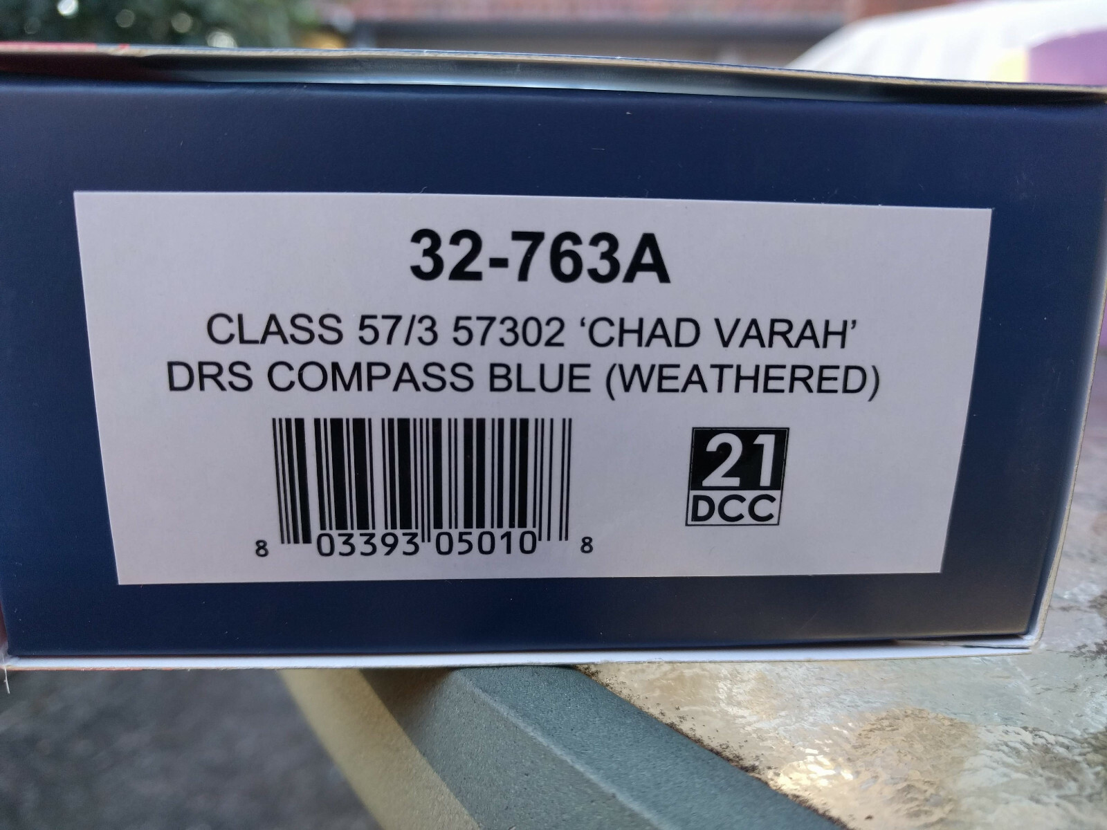 Bachmann 32-763A Class 57/3 57302 Chad Varah DRS Compass blue weathered ...