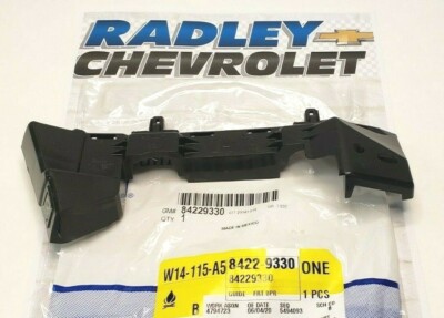 84229330 NEW GM OEM LEFT FRONT BUMPER GUIDE CHEVORLET CRUZE B25 | eBay