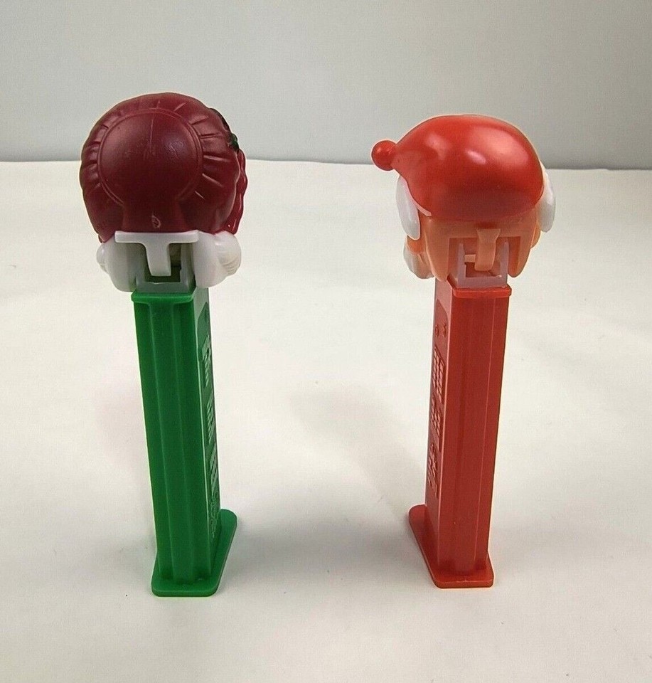 Pez Dispensers Santa Claus and Mrs Claus Pez Candy Dispensers Set of 2 ...