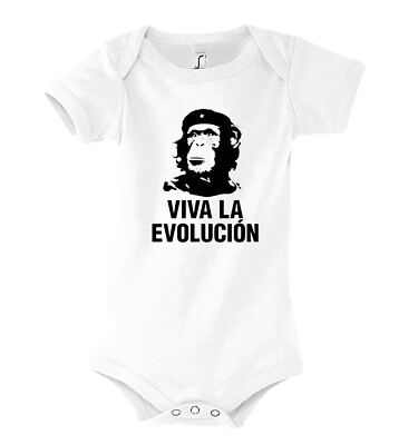 Youth Designz Baby Strampler Evolution Print Body Fun Spruch Menschen ...