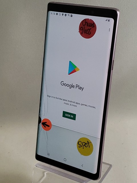 Samsung Galaxy Note9 SM-N960 - 128GB - Lavender Purple (T-Mobile) (Dual ...