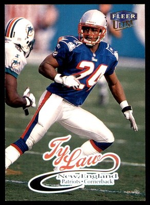 Ty Law 1999 Ultra #88 New England Patriots NFL READ FREE SHIPPING ...