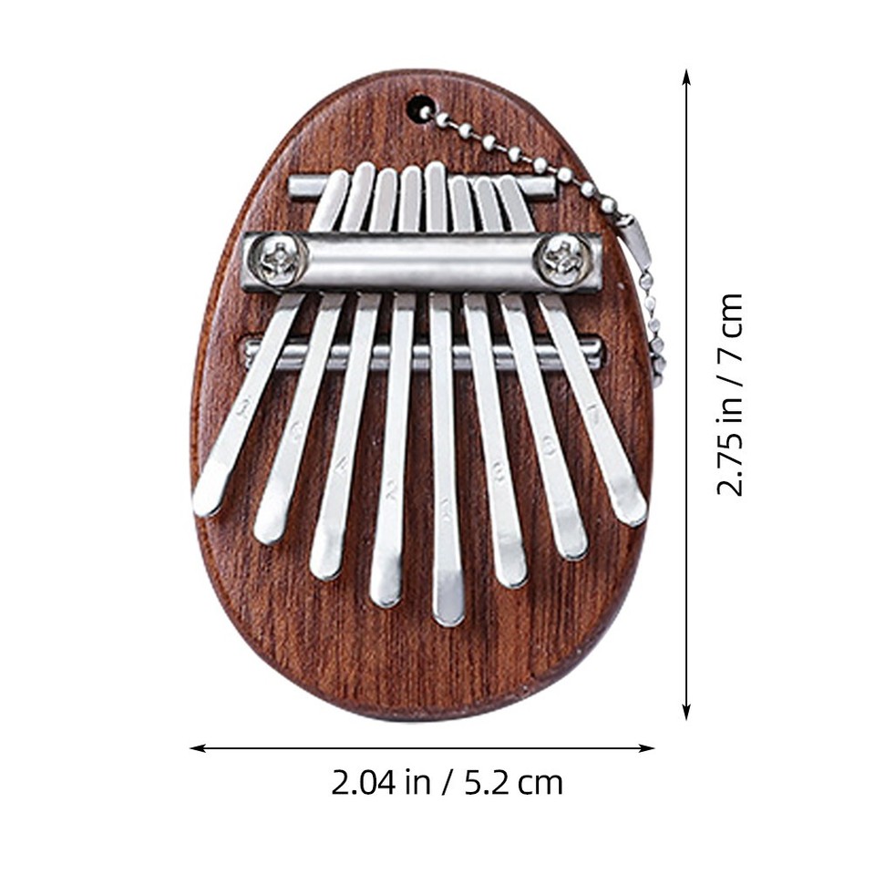 Exquisite Miniature 8-tone Fingertip Kalimba Small Kalimba Thumb Piano ...