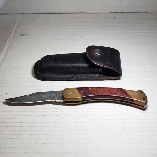 Vintage LB7 Schrade Hunting Knife Single Blade Folder Made in USA | eBay