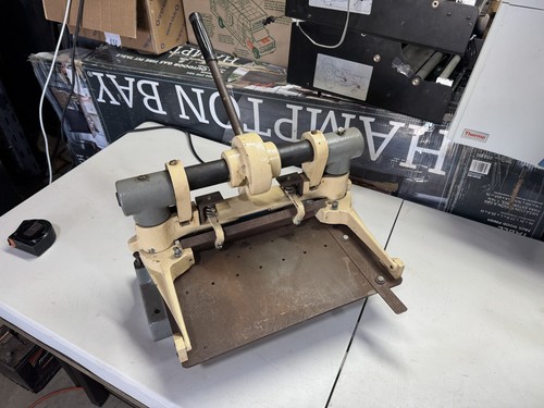 Tensilkut Sieburg (like Di-Acro) Hand Operated Shear 12" Metal Shear 16 ...