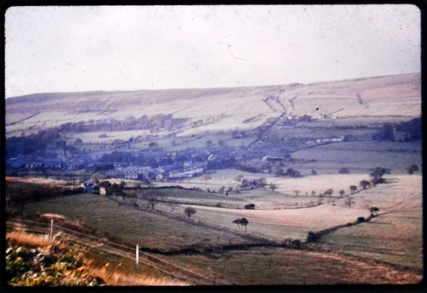 35mm Slide Amateur Vintage Colour Retro Color Sabden Nick of Pendle ...