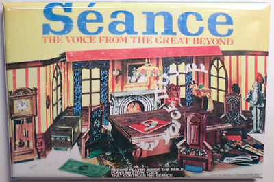 Seance Board Game Box 2" x 3" MAGNET Refrigerator Locker Retro | eBay