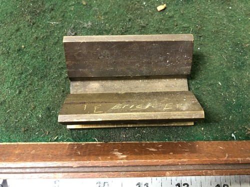 MACHINIST TOOLS LATHE MILL Machinist Solid Brass V Block Fixture InvSt ...