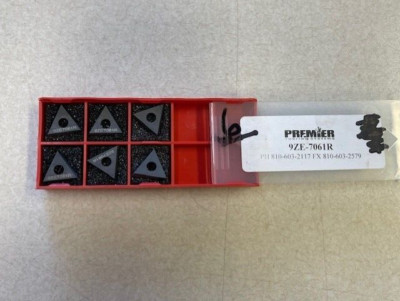 Premier Tooling Systems 9ZE-7061R Inserts (6 pcs) | eBay