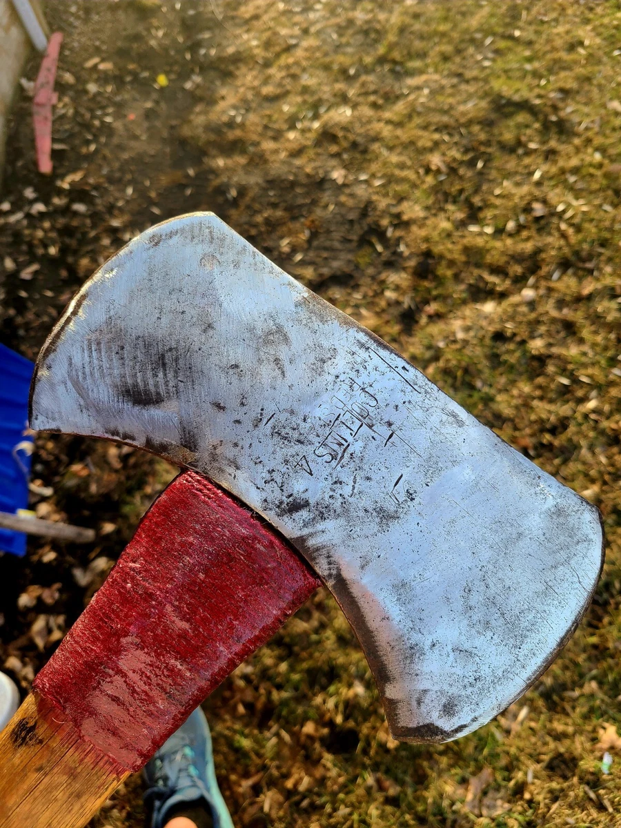 Double Sided Red Axe