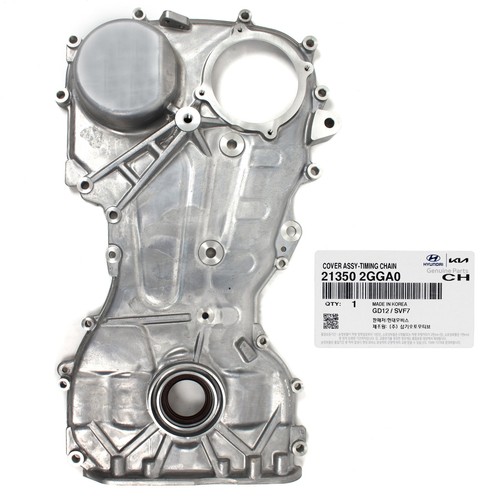 GENUINE 213502GGA0 Timing Chain Cover for Hyundai Santa Fe Optima ...