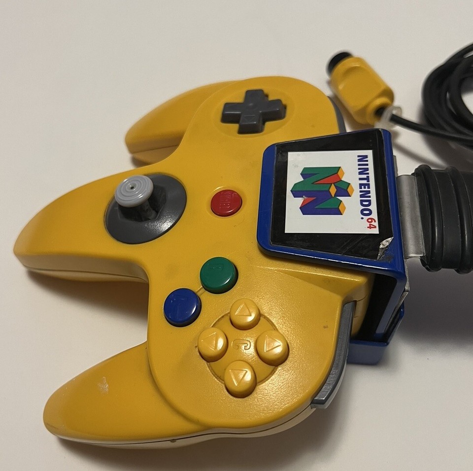 Nintendo 64 Pokemon Snap Station Blockbuster Kiosk Controller Arm ...