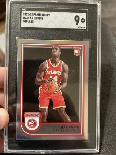 2022-23 Panini NBA Hoops - Rookies Impulse #246 AJ Griffin (RC) for ...