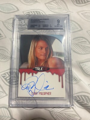 True Blood Autograph Lindsay Pulsipher Crystal On-Card Auto Rittenhouse ...