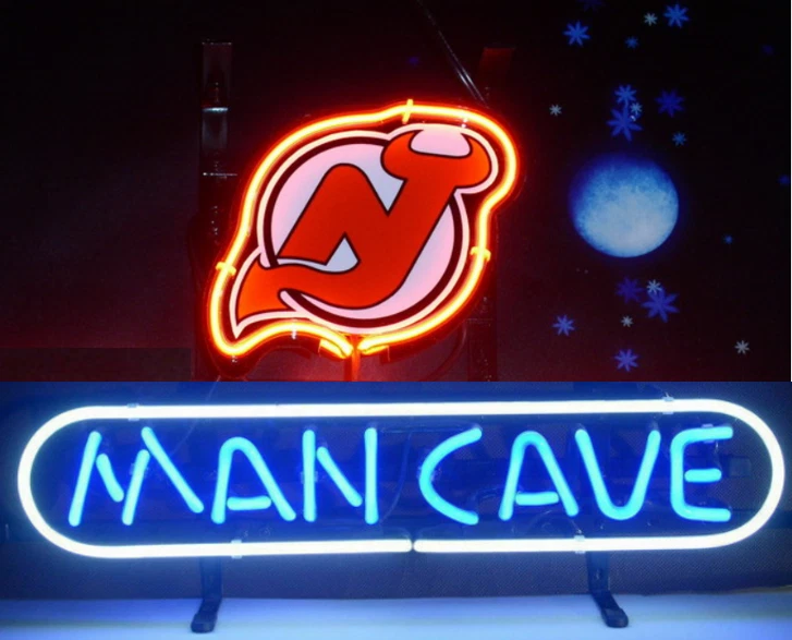 Neon Man Cave Signs