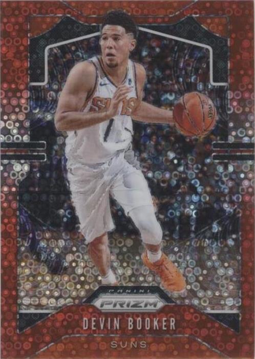 2019-20 Panini Prizm - Devin Booker #67 Red Fast Break Prizm /125 for ...