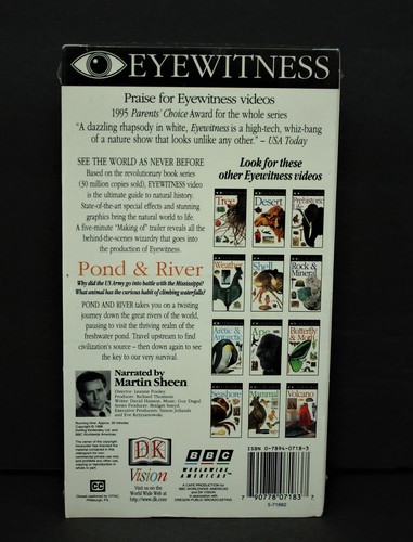 Eyewitness - Pond and River (VHS, 1997) for sale online | eBay