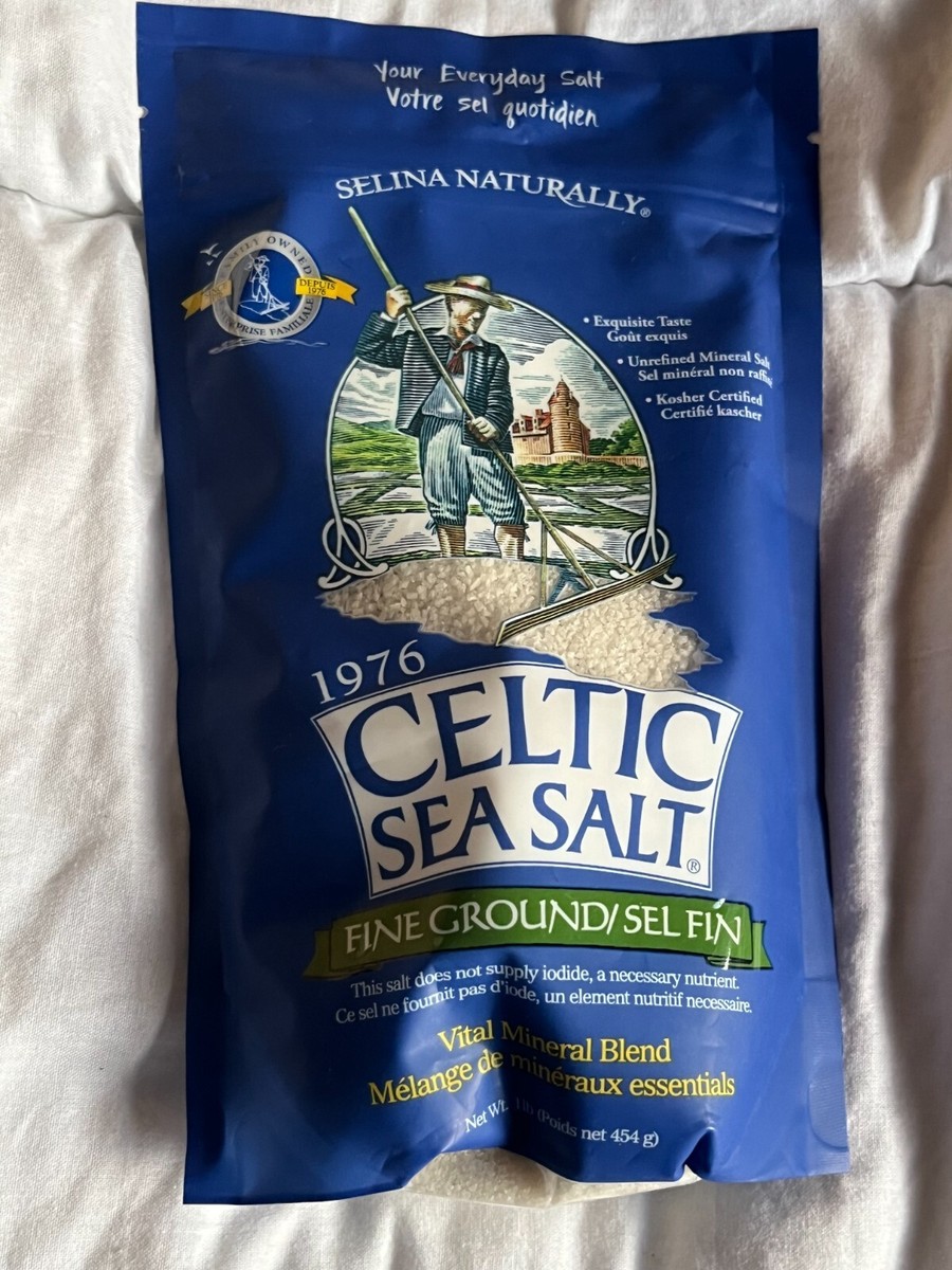 Celtic Sea Salt Logo Sel De Guerande Celtic Sea Salt Fine 1000g (1kg)