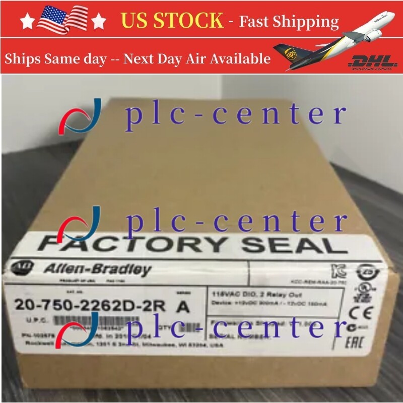 New Allen Bradley 20-750-2262D-2R 750 115V I/O Module 207502262D2R | eBay