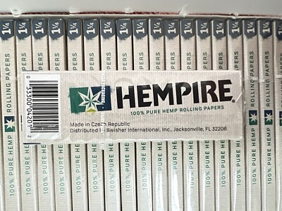58 Hempire 1 1/4 Rolling Paper Pure Hemp Rolling Papers (Booklets) | eBay