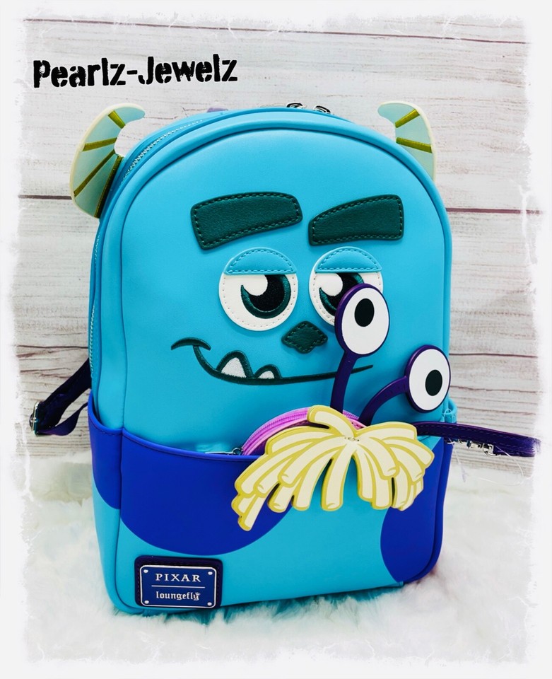 Loungefly Disney Pixar Monsters Inc Sulley Figural Mini Backpack Boo ...