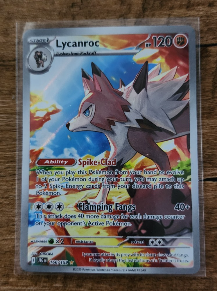 Lycanroc 166/159 – Secret Rare – Pokémon - NM | eBay