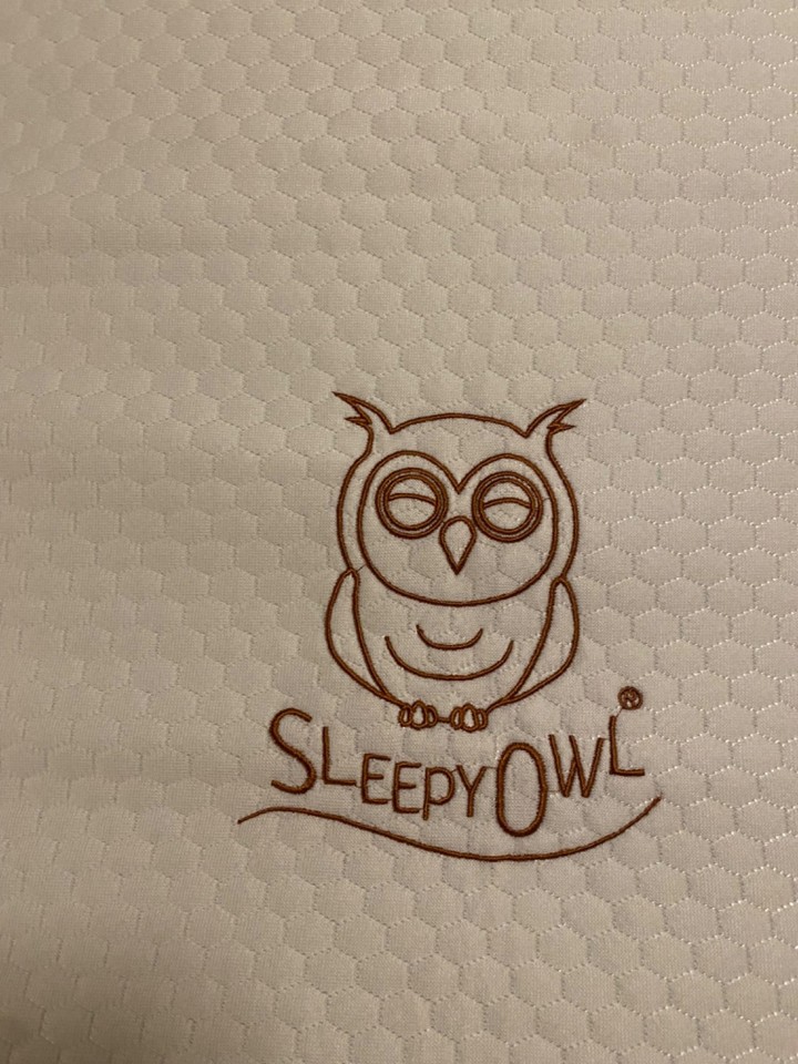 memory foam small double mattress topper - sleepy owl | eBay UK