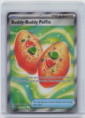 Buddy-Buddy Poffin Ultra Rare ME01: Mega Evolution 167/132 NM | eBay UK