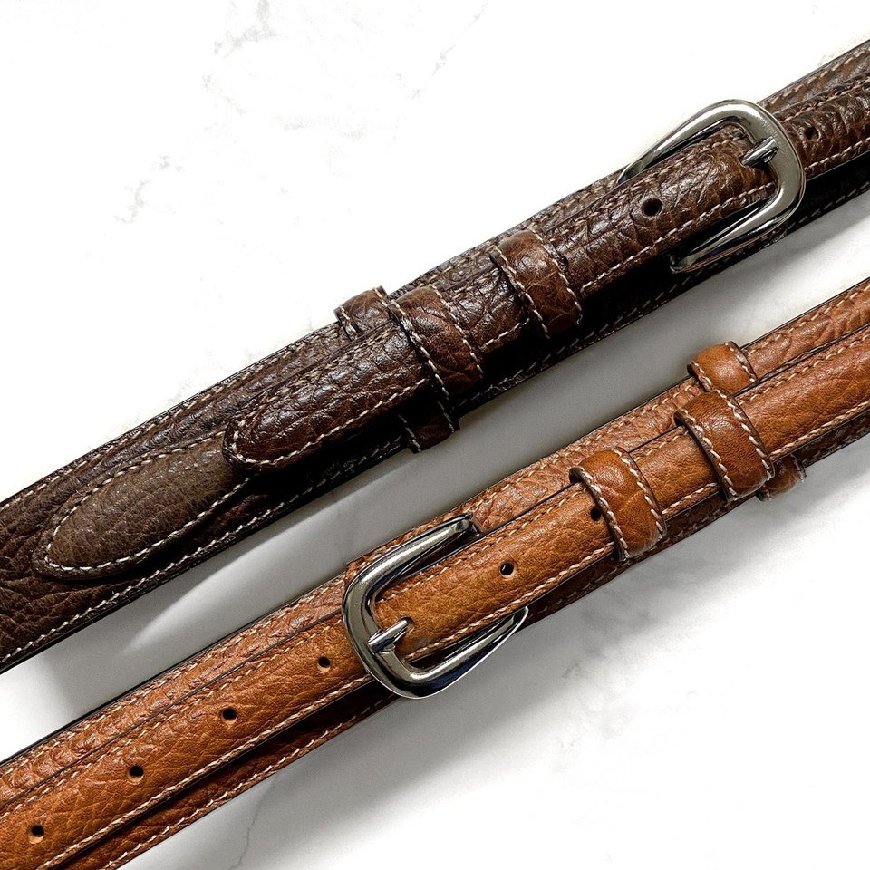 Western Ranger Belt Genuine Leather Ranger Belt 1-3/8" (35mm) Wide | eBay