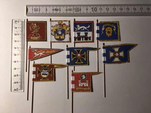 9x 28mm Warhammer Empire Special Selection Banners Flags | eBay