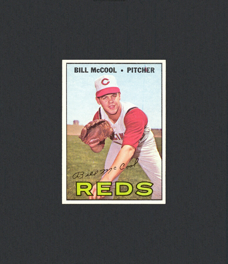 Bill McCool 1967 Topps #353 - Cincinnati Reds - Gem Mint | eBay