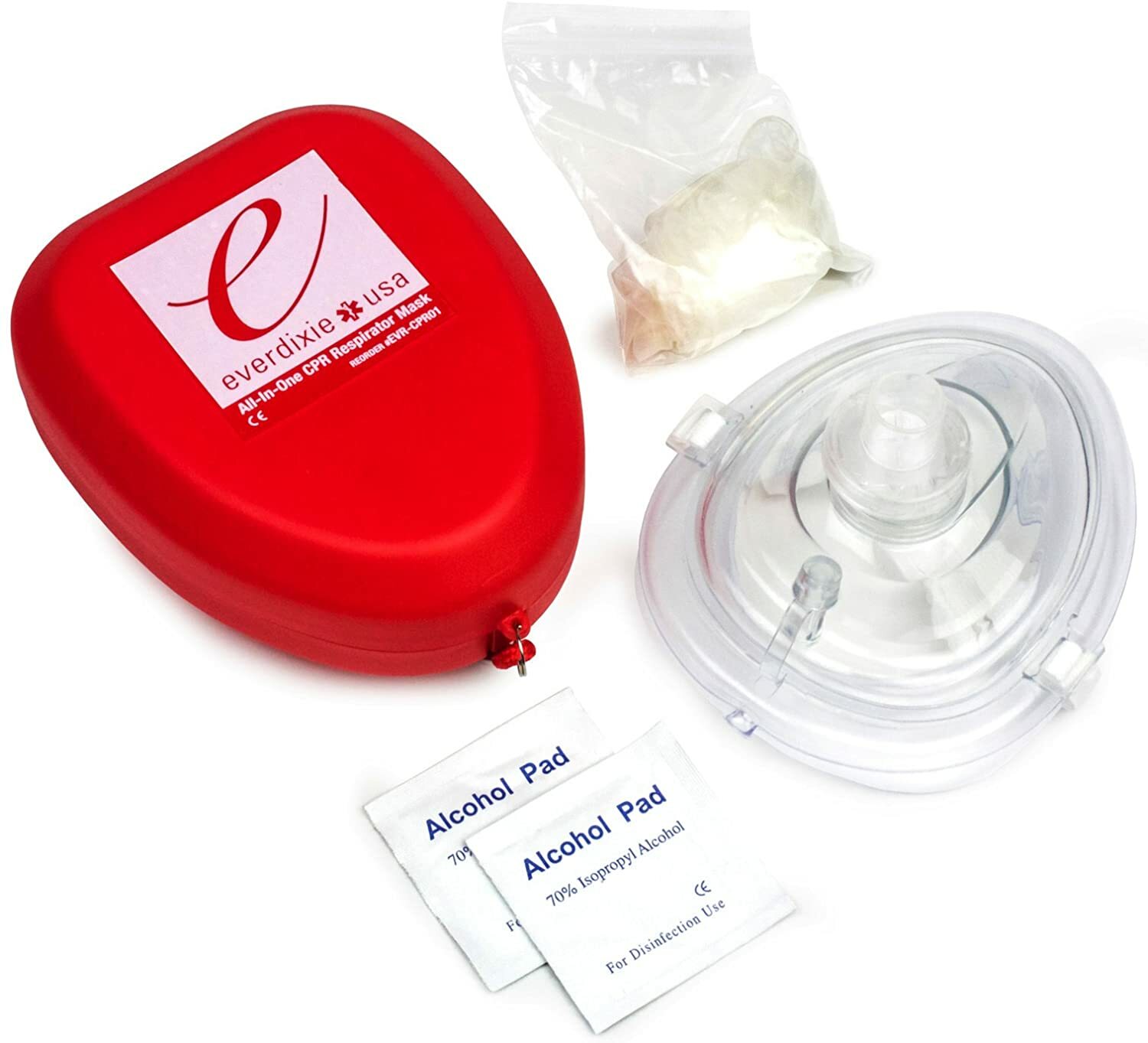 EVER READY ADULT CPR MASK WITH CASE | eBay
