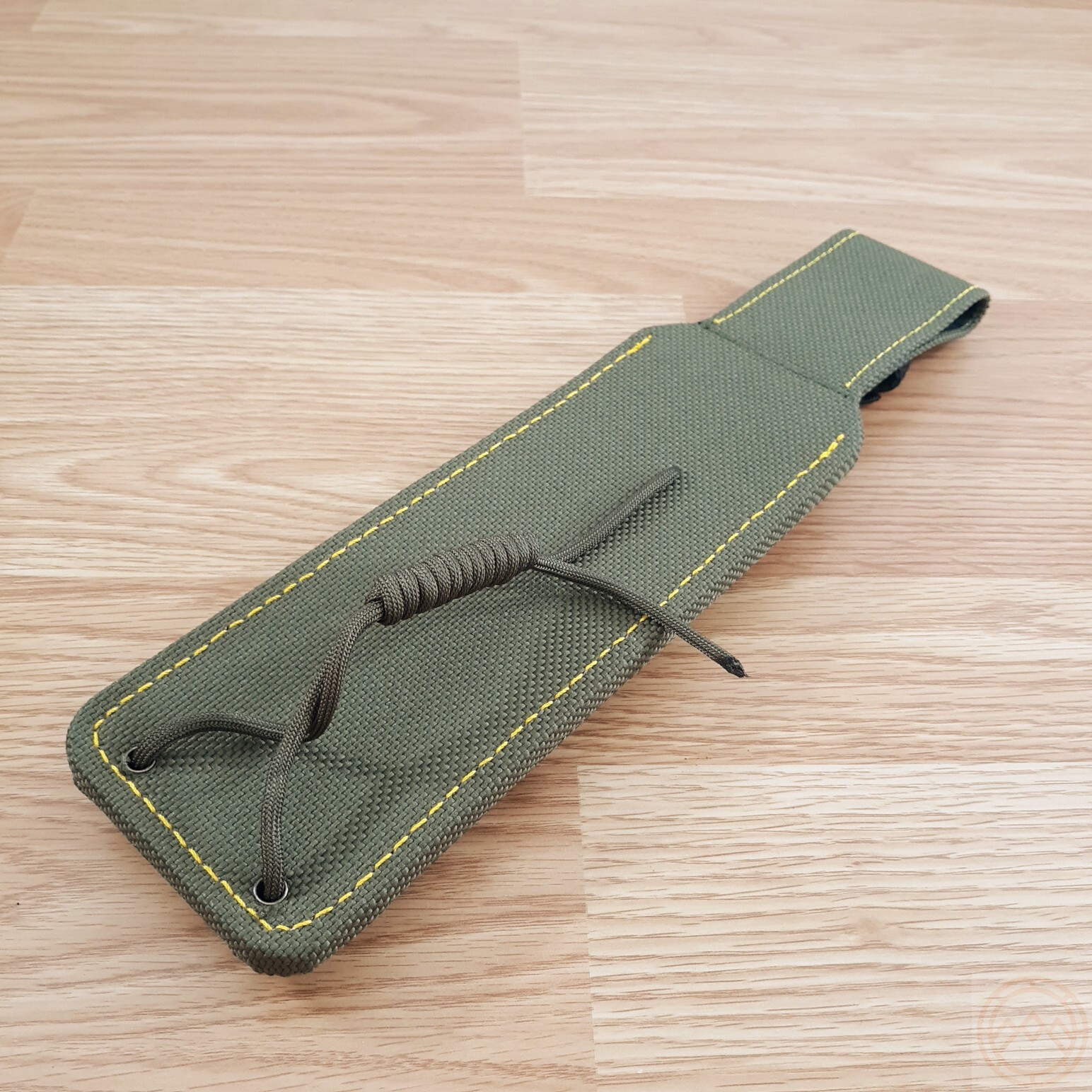 Linton Cutlery Machete 7.5" Stainless Steel Blade Black Cord Wrapped ...