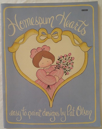 Decorative Painting Pattern Book HOMESPUN HEARTS 09339 by Pat Olson | eBay