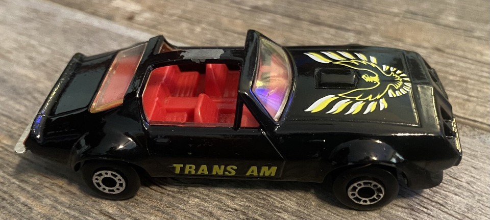 Vintage 1979 Matchbox T Roof Die-cast Black Pontiac Trans Am Toy Car | eBay