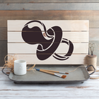 Baby Shower Pacifier Stencil - Durable & Reusable Mylar Stencils | eBay