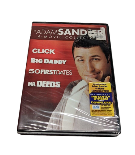Adam Sandler 4-Movie Collection DVD Click, Mr. Deeds, 50 First Dates ...