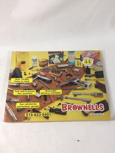 1991-1992 Brownells Order Book Catalog #44 Gunsmithing R17 | eBay